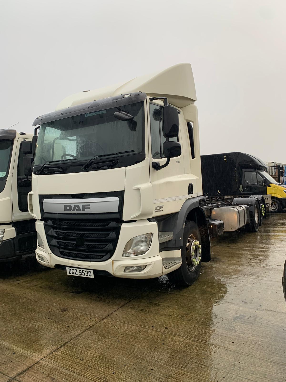 October 2016 DAF CF 3300 6X2 Chassis Cab – J AND F TRUCKS AND VANS SALES